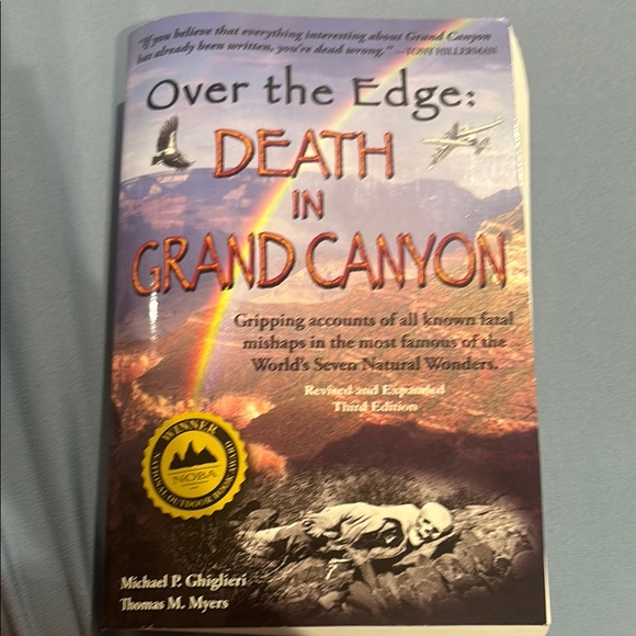 Other | Over The Edge Death In Grand Canyon Book | Poshmark